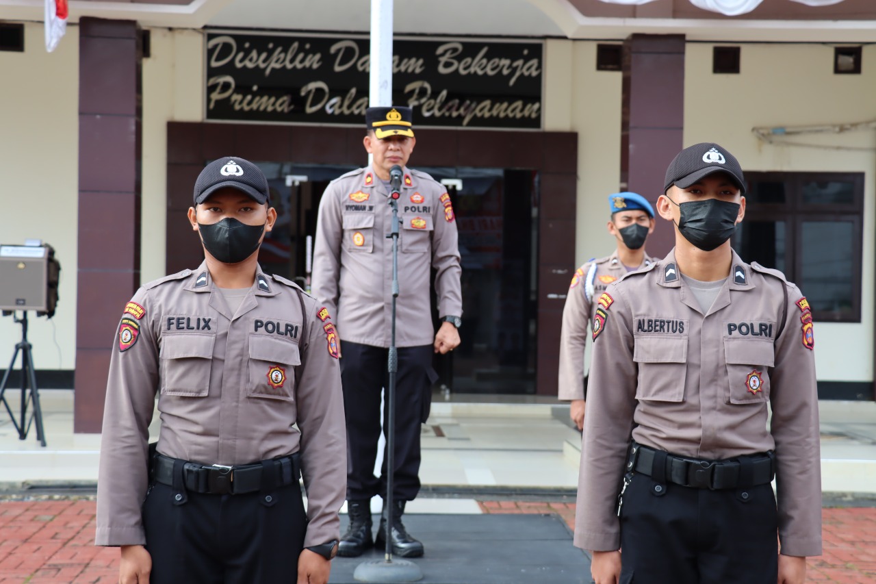WAKAPOLRES KUTAI BARAT MEMEBERIKAN ARAHAN KEPADA PERSENOL POLRES KUBAR ...